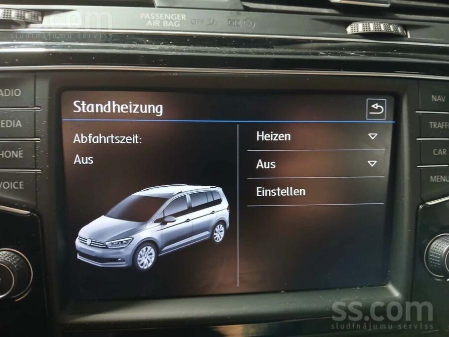 Pelēks Volkswagen Touran 2016 Tukums, ar dzinēja tilpumu 2.00 L un nobraukumu 209 tūkst. km par 12990 €, foto 15 vietnē AUTOMOTO.COM.LV