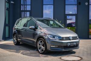 Grey Volkswagen Touran 2017 in Marijampole, with an engine capacity of 1.40 L and mileage of 205 thousand km for 12650 €, photo  on AUTOMOTO.COM.LV