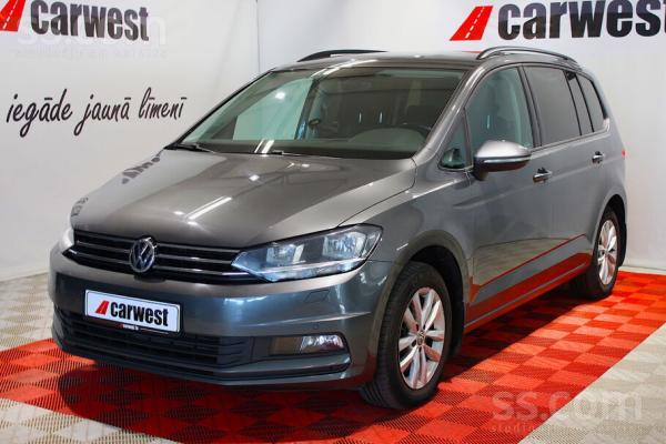 Volkswagen Touran 2017 Rīga vietnē Pelēks Volkswagen Touran 2017 Rīga, ar dzinēja tilpumu 1.40 L un nobraukumu 175 tūkst. km par 14700 €, foto 1 vietnē AUTOMOTO.COM.LV