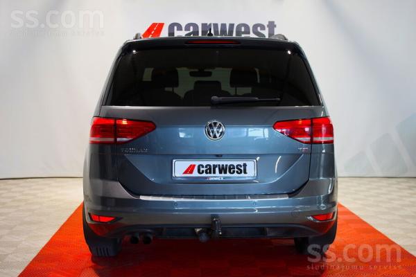 Volkswagen Touran 2017 Rīga vietnē Pelēks Volkswagen Touran 2017 Rīga, ar dzinēja tilpumu 1.40 L un nobraukumu 175 tūkst. km par 14700 €, foto 6 vietnē AUTOMOTO.COM.LV