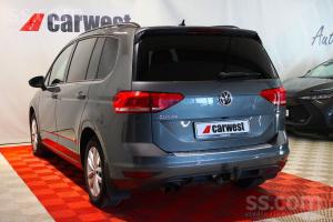 Pelēks Volkswagen Touran 2017 Rīga, ar dzinēja tilpumu 1.40 L un nobraukumu 175 tūkst. km par 14700 €, foto 7 vietnē AUTOMOTO.COM.LV