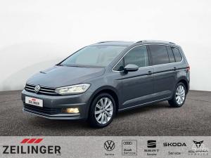 Grey Volkswagen Touran 2019 in Kaunas, with an engine capacity of 1.50 L and mileage of 75 thousand km for 25433 €, photo  on AUTOMOTO.COM.LV