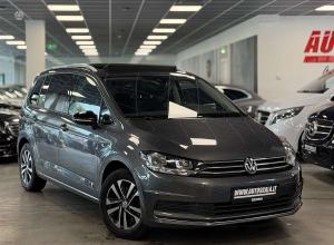 Grey Volkswagen Touran 2019 in Klaipeda, with an engine capacity of 1.97 L and mileage of 246 thousand km for 14950 €, photo 5 on AUTOMOTO.COM.LV