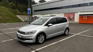 Pelēks Volkswagen Touran 2019 Viļņa, ar dzinēja tilpumu 1.50 L un nobraukumu 186 tūkst. km par 17000 €, foto 5 vietnē AUTOMOTO.COM.LV