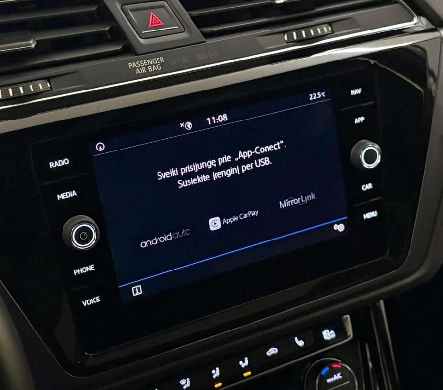Pelēks Volkswagen Touran 2019 Marijampole, ar dzinēja tilpumu 1.97 L un nobraukumu 198 tūkst. km par 15999 €, foto 17 vietnē AUTOMOTO.COM.LV