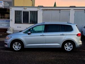 Grey Volkswagen Touran 2020 in Kaunas, with an engine capacity of 2.00 L and mileage of 92 thousand km for 23783 €, photo 13 on AUTOMOTO.COM.LV