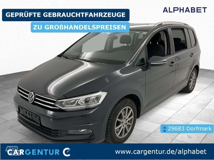 Pelēks Volkswagen Touran 2021 Kauņa, ar dzinēja tilpumu 2.00 L un nobraukumu 82 tūkst. km par 24516 €, foto 1 vietnē AUTOMOTO.COM.LV