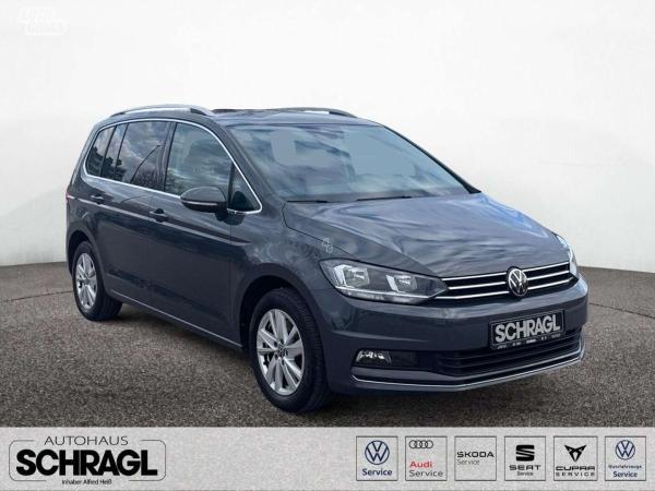 Grey Volkswagen Touran 2023 in Kaunas, with an engine capacity of 2.00 L and mileage of 80 thousand km for 32649 €, photo 7 on AUTOMOTO.COM.LV