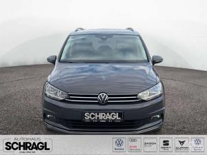Grey Volkswagen Touran 2023 in Kaunas, with an engine capacity of 2.00 L and mileage of 80 thousand km for 32649 €, photo 8 on AUTOMOTO.COM.LV