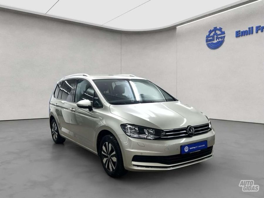 Pelēks Volkswagen Touran 2023 Kauņa, ar dzinēja tilpumu 1.50 L un nobraukumu 12 tūkst. km par 32056 €, foto 7 vietnē AUTOMOTO.COM.LV