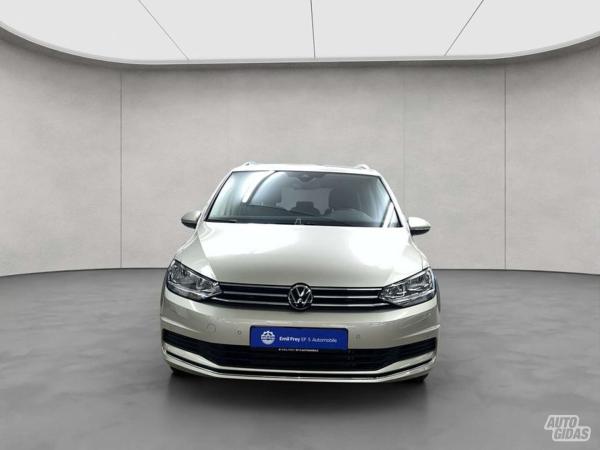 Grey Volkswagen Touran 2023 in Kaunas, with an engine capacity of 1.50 L and mileage of 12 thousand km for 32056 €, photo 8 on AUTOMOTO.COM.LV