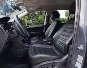 Grey Volkswagen Touran 2023 in Anyksciai, with an engine capacity of 2.00 L and mileage of 310 thousand km for 13250 €, photo 10 on AUTOMOTO.COM.LV