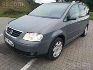 Grey Volkswagen Touran 2004 in Riga, with an engine capacity of 1.90 L and mileage of 0 thousand km for 2400 €, photo  on AUTOMOTO.COM.LV