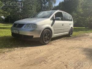 Grey Volkswagen Touran 2005 in Riga, with an engine capacity of 1.90 L and mileage of 331 thousand km for 2000 €, photo  on AUTOMOTO.COM.LV