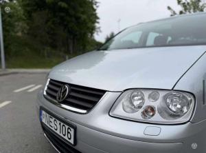 Grey Volkswagen Touran 2006 in Vilnius, with an engine capacity of 1.90 L and mileage of 295 thousand km for 2800 €, photo 9 on AUTOMOTO.COM.LV
