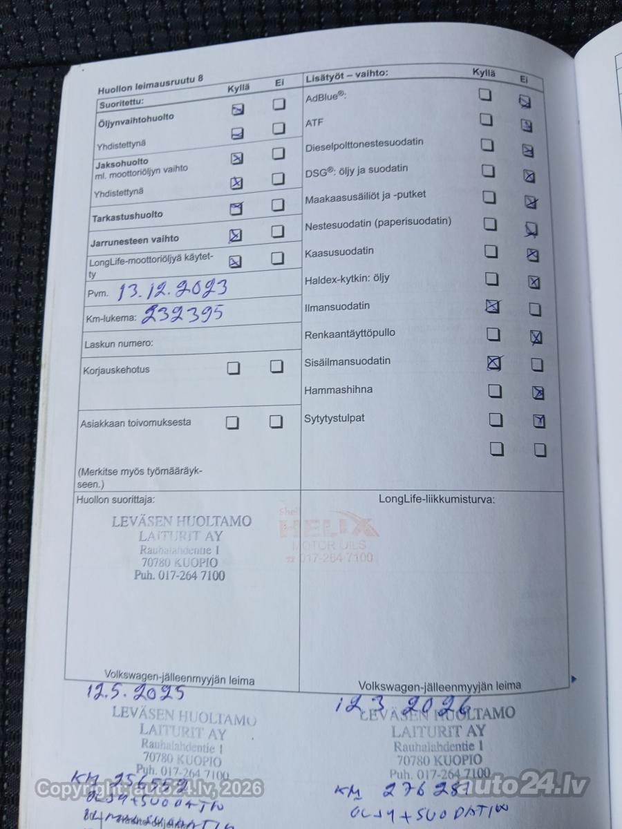 Grey Volkswagen Touran 2011 in Rakvere, with an engine capacity of 1.60 L and mileage of 279 thousand km for 4990 €, photo 15 on AUTOMOTO.COM.LV