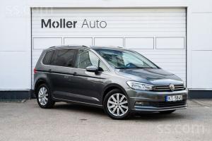 Grey Volkswagen Touran 2017 in Riga, with an engine capacity of 2.00 L and mileage of 100 thousand km for 14950 €, photo 3 on AUTOMOTO.COM.LV