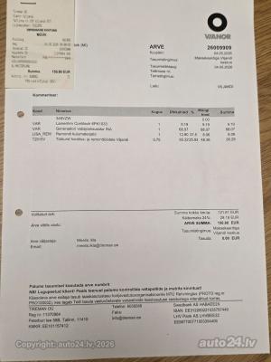 Grey Volkswagen Touran 2020 in Viljandi, with an engine capacity of 2.00 L and mileage of 288 thousand km for 13999 €, photo 28 on AUTOMOTO.COM.LV