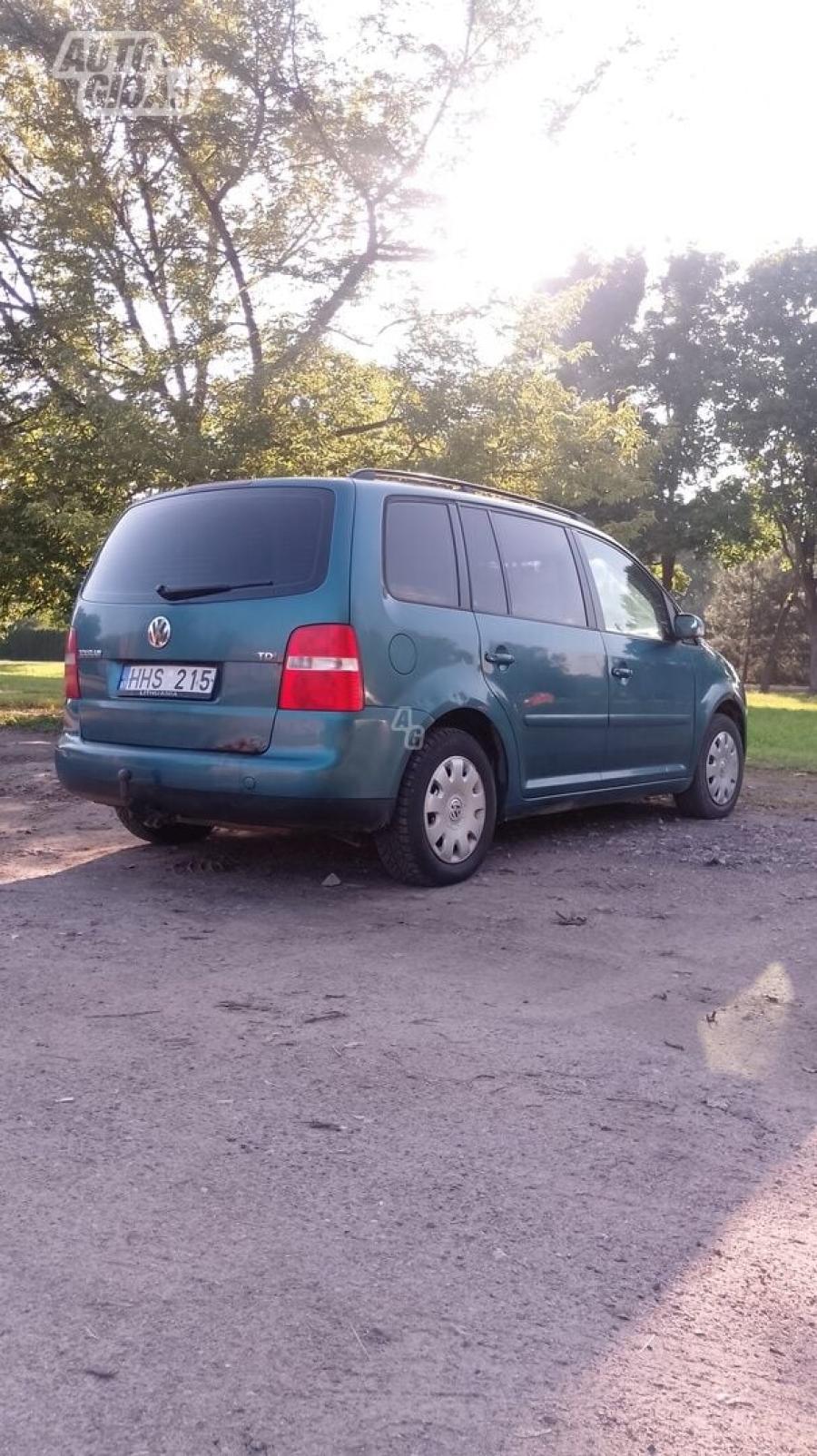 Volkswagen Touran 2003 Kauņa, ar dzinēja tilpumu 1.90 L un nobraukumu 363 tūkst. km par 800 €, foto 5 vietnē AUTOMOTO.COM.LV