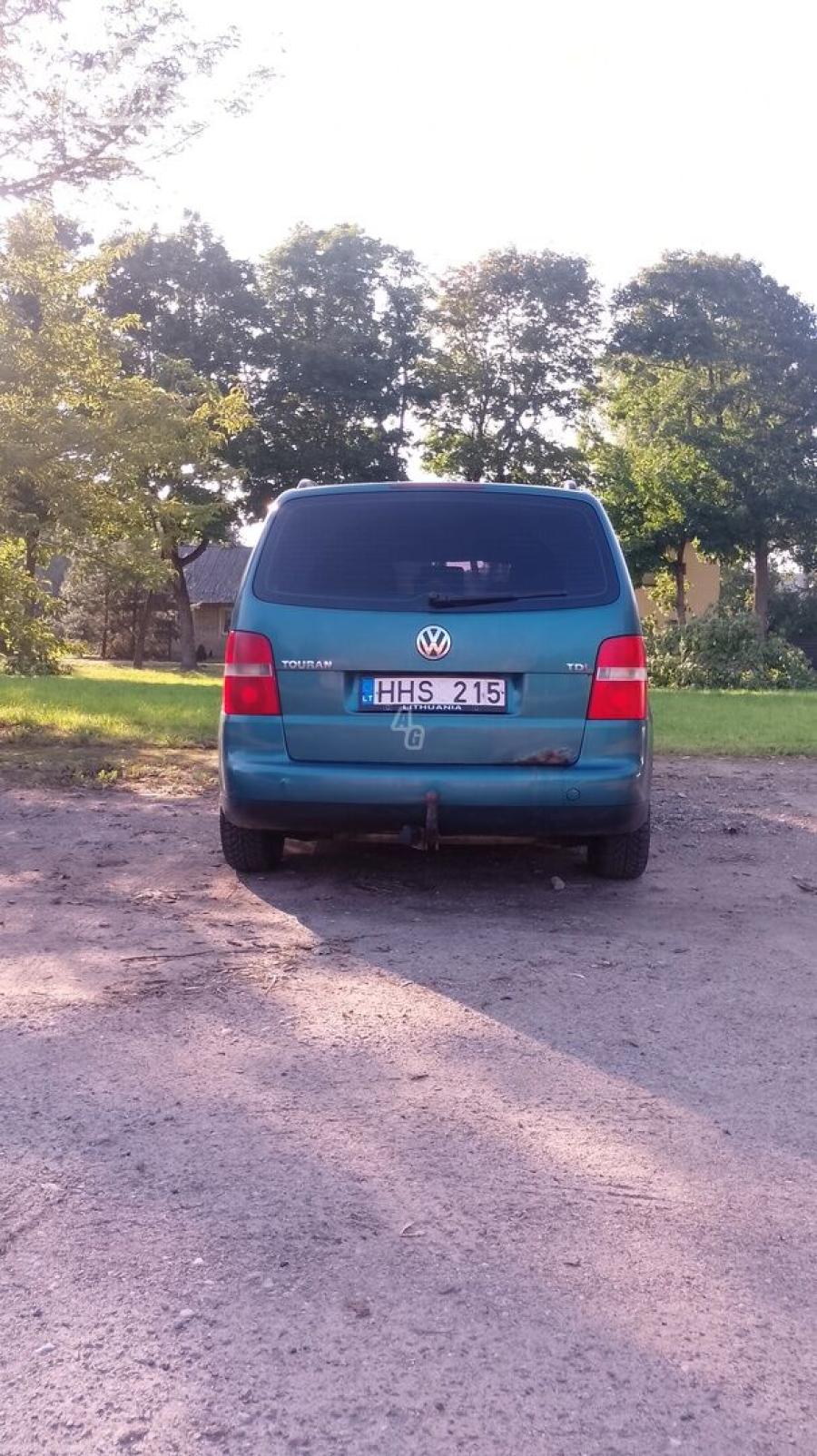 Volkswagen Touran 2003 Kauņa, ar dzinēja tilpumu 1.90 L un nobraukumu 363 tūkst. km par 800 €, foto 7 vietnē AUTOMOTO.COM.LV