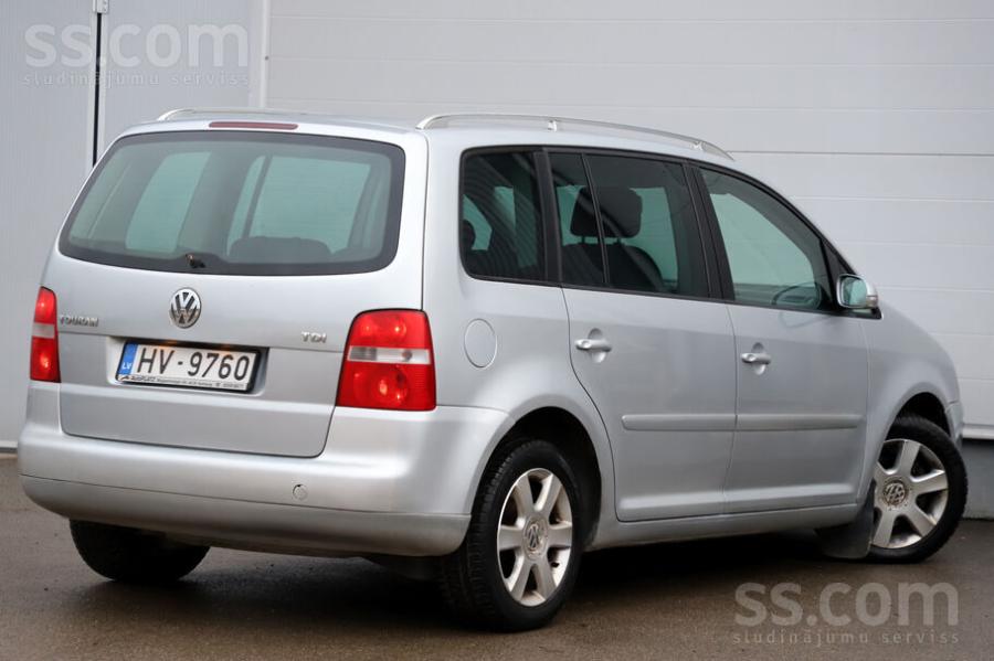 Volkswagen Touran 2004 in Tukums, with an engine capacity of 1.90 L and mileage of 331 thousand km for 1850 €, photo 3 on AUTOMOTO.COM.LV