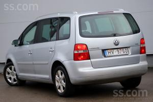 Volkswagen Touran 2004 in Tukums, with an engine capacity of 1.90 L and mileage of 331 thousand km for 1850 €, photo 4 on AUTOMOTO.COM.LV