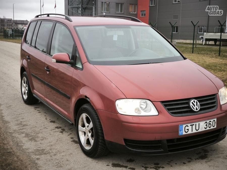 Volkswagen Touran 2004 Telšiai, ar dzinēja tilpumu 1.90 L un nobraukumu 311 tūkst. km par 650 €, foto 6 vietnē AUTOMOTO.COM.LV