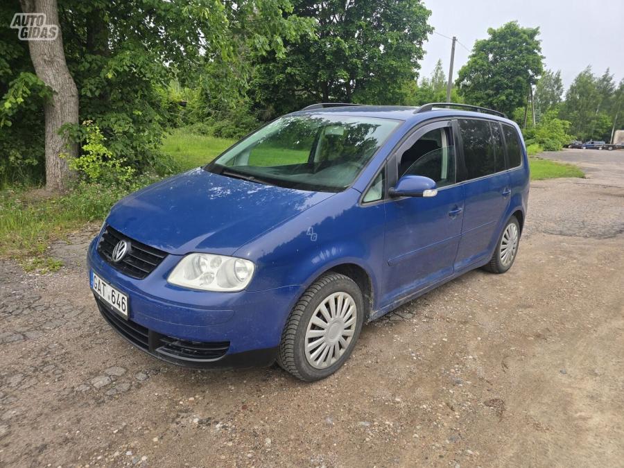 Фольксваген Туран 2004 в Юрбаркас, объемом двигателя 1.90 л и пробегом 280 тыс. км за 950 €, фото 1 на AUTOMOTO.COM.LV