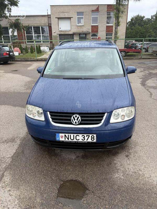 Volkswagen Touran 2004 Jonava, ar dzinēja tilpumu 2.00 L un nobraukumu 406 tūkst. km par 900 €, foto 1 vietnē AUTOMOTO.COM.LV