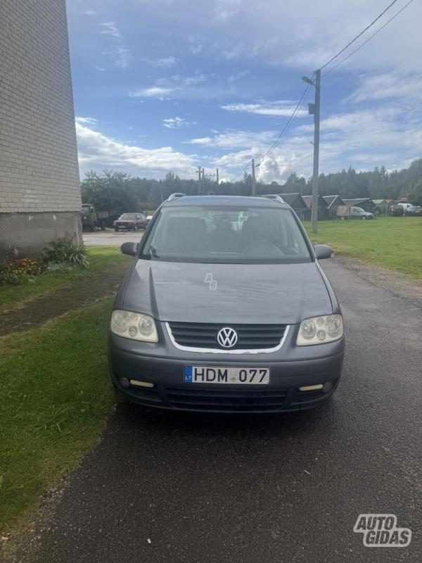 Volkswagen Touran 2005 Trakai, ar dzinēja tilpumu 2.00 L un nobraukumu 350 tūkst. km par 1000 €, foto 2 vietnē AUTOMOTO.COM.LV