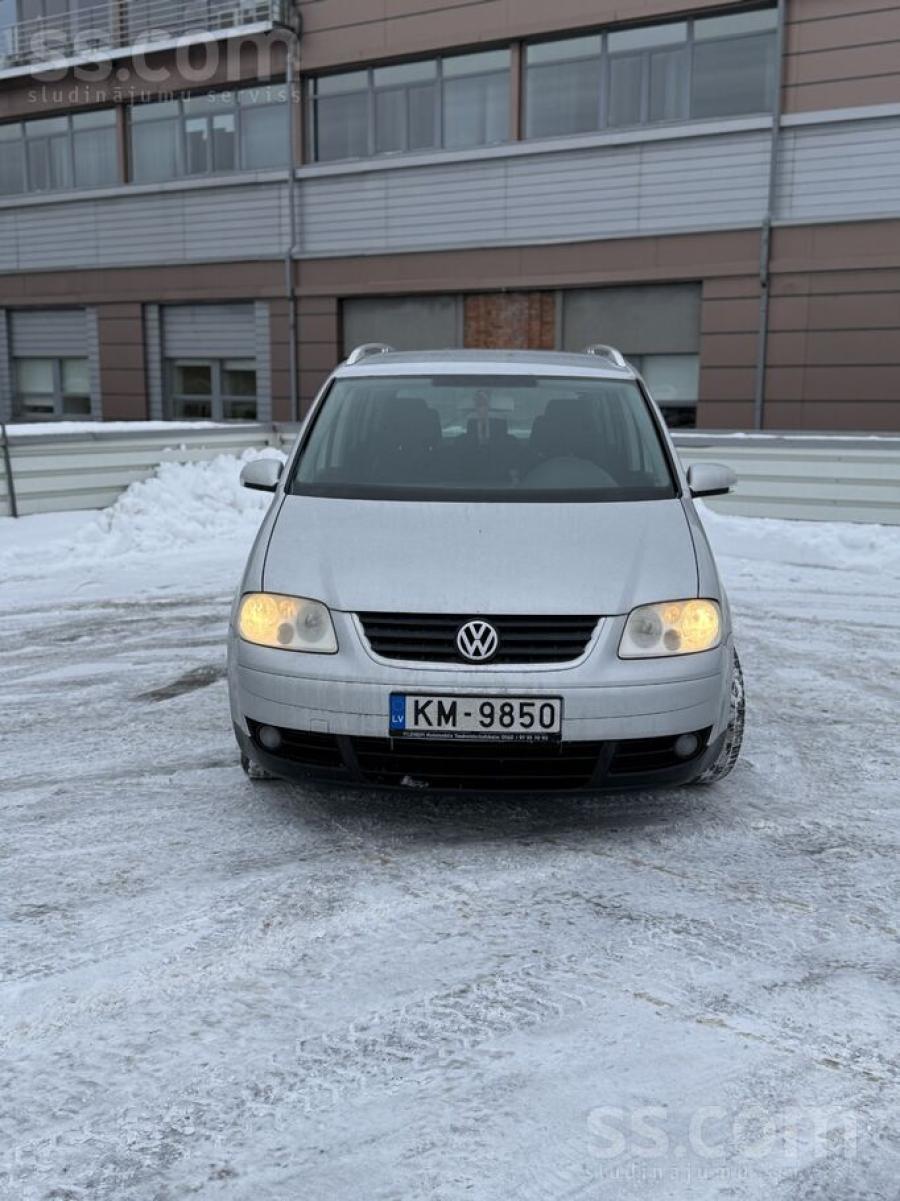 Volkswagen Touran 2005 in Aluksne, with an engine capacity of 2.00 L and mileage of 0 thousand km for 1500 €, photo 1 on AUTOMOTO.COM.LV