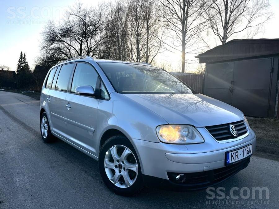 Фольксваген Туран 2005 в Рига, объемом двигателя 1.90 л и пробегом 445 тыс. км за 1580 €, фото 1 на AUTOMOTO.COM.LV