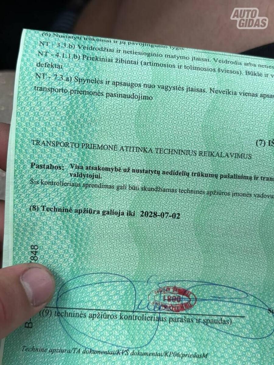 Фольксваген Туран 2005 в Вильнюс, объемом двигателя 1.90 л и пробегом 310 тыс. км за 1390 €, фото 10 на AUTOMOTO.COM.LV