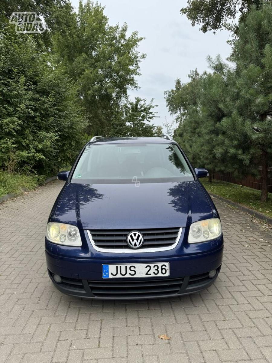 Фольксваген Туран 2005 в Вильнюс, объемом двигателя 2.00 л и пробегом 0 тыс. км за 1199 €, фото 3 на AUTOMOTO.COM.LV