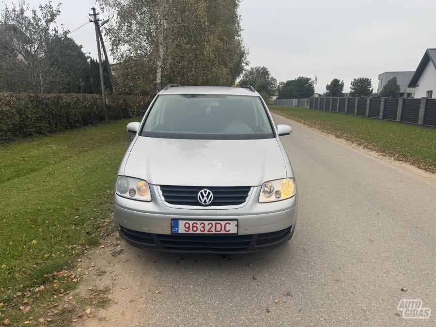 Фольксваген Туран 2005 в Вильнюс, объемом двигателя 1.90 л и пробегом 259 тыс. км за 1499 €, фото 1 на AUTOMOTO.COM.LV