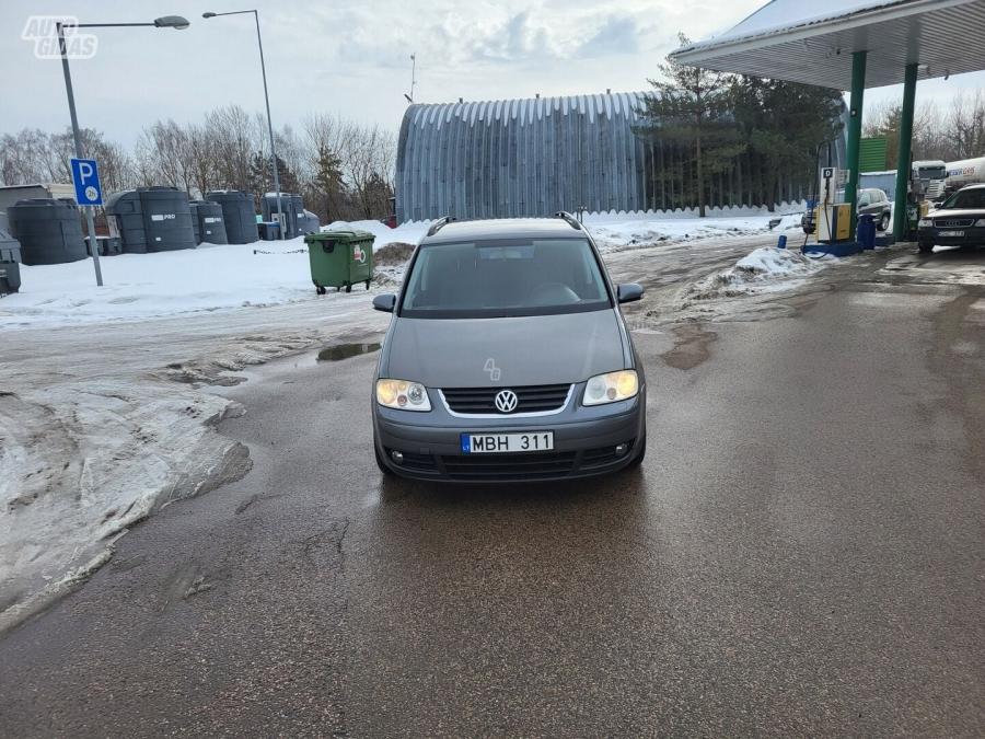 Volkswagen Touran 2006 Kauņa, ar dzinēja tilpumu 2.00 L un nobraukumu 350 tūkst. km par 1390 €, foto 1 vietnē AUTOMOTO.COM.LV