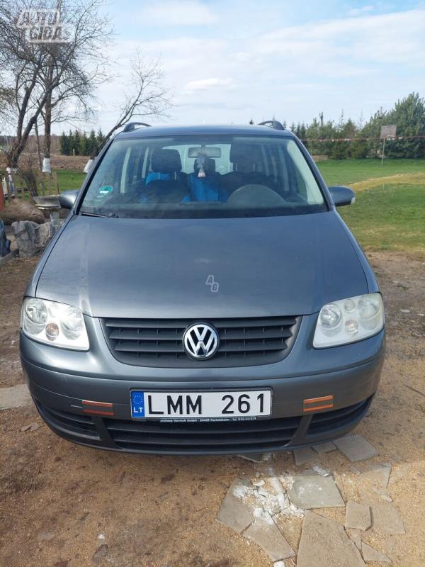 Volkswagen Touran 2006 in Telschi, with an engine capacity of 1.90 L and mileage of 370 thousand km for 1200 €, photo 1 on AUTOMOTO.COM.LV