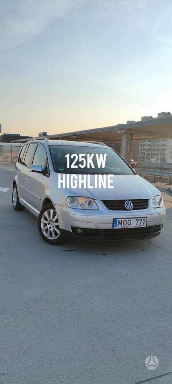 Volkswagen Touran 2006 Viļņa, ar dzinēja tilpumu 2.00 L un nobraukumu 289 tūkst. km par 1399 €, foto 1 vietnē AUTOMOTO.COM.LV