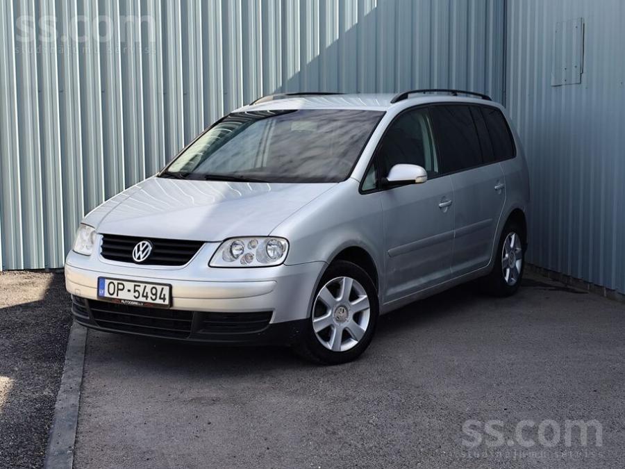 Volkswagen Touran 2006 Ogre, ar dzinēja tilpumu 1.90 L un nobraukumu 396 tūkst. km par 1750 €, foto 1 vietnē AUTOMOTO.COM.LV
