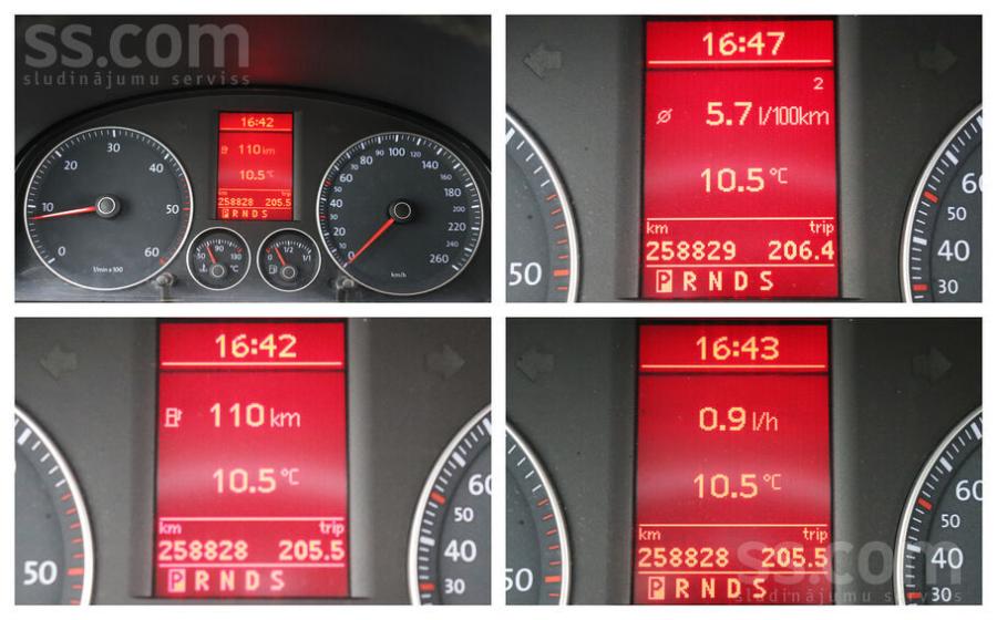 Volkswagen Touran 2007 Rīga, ar dzinēja tilpumu 2.00 L un nobraukumu 259 tūkst. km par 3750 €, foto 36 vietnē AUTOMOTO.COM.LV