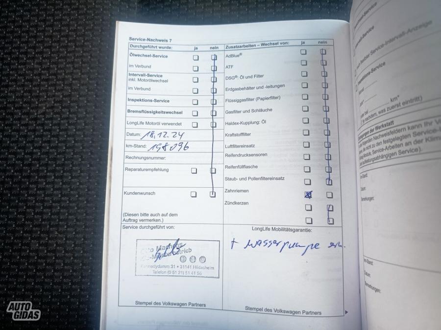 Фольксваген Туран 2011 в Вильнюс, объемом двигателя 1.60 л и пробегом 200 тыс. км за 4700 €, фото 25 на AUTOMOTO.COM.LV