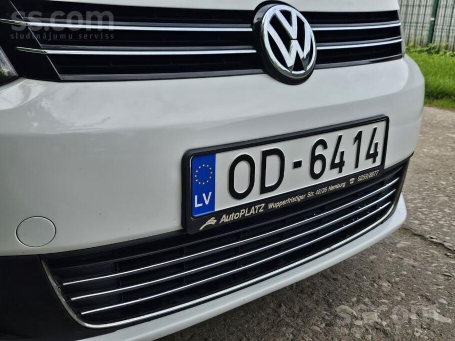 Volkswagen Touran 2012 in Riga, with an engine capacity of 1.60 L and mileage of 237 thousand km for 6890 €, photo 29 on AUTOMOTO.COM.LV