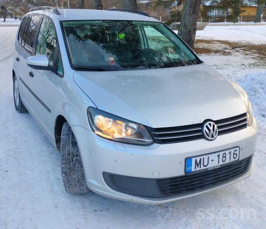 Volkswagen Touran 2012 in Jurmala, with an engine capacity of 1.60 L and mileage of 358 thousand km for 6550 €, photo 1 on AUTOMOTO.COM.LV