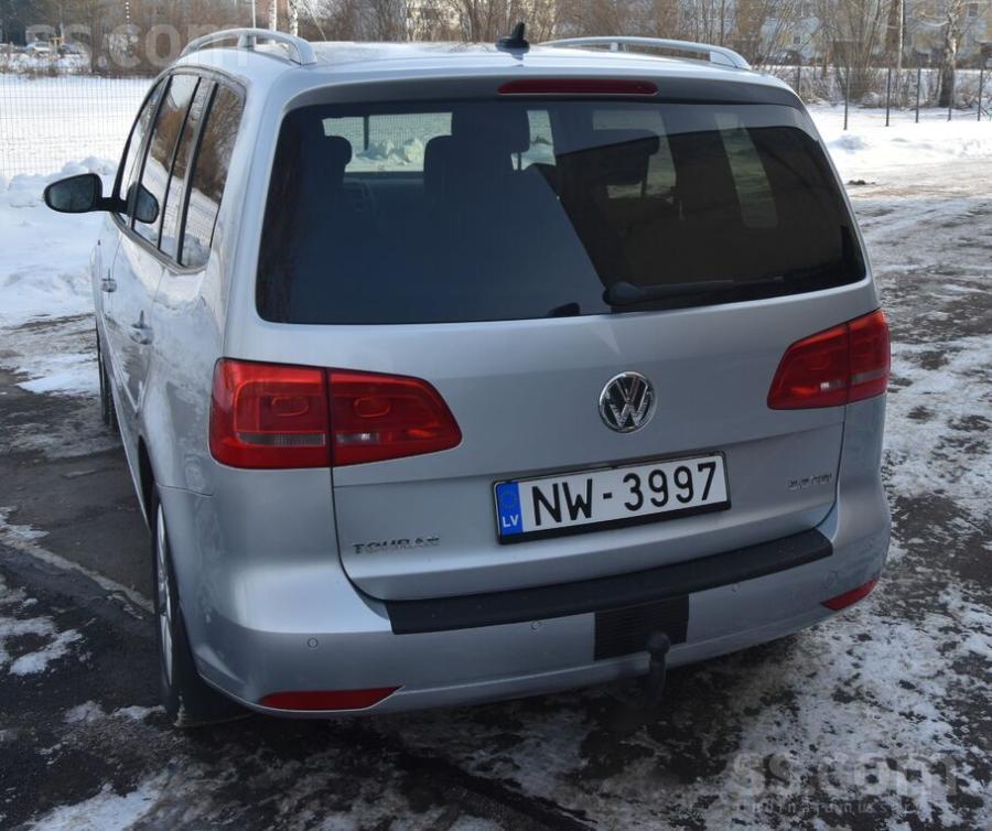 Volkswagen Touran 2012 Jelgava, ar dzinēja tilpumu 2.00 L un nobraukumu 283 tūkst. km par 5760 €, foto 2 vietnē AUTOMOTO.COM.LV