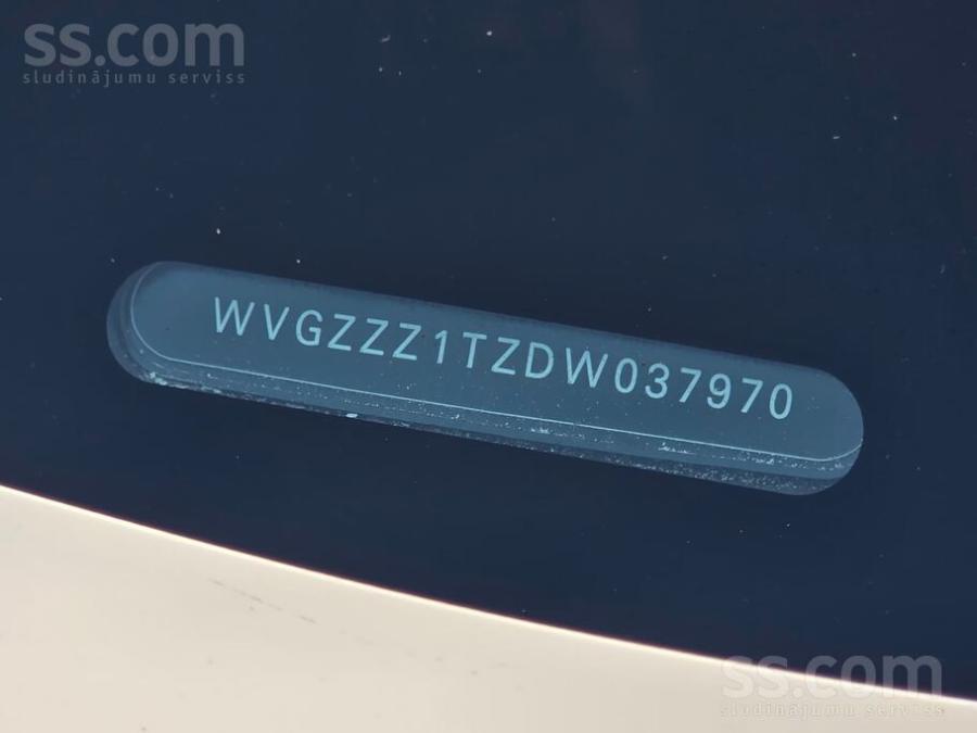 Volkswagen Touran 2013 in Riga, with an engine capacity of 1.60 L and mileage of 434 thousand km for 2450 €, photo 34 on AUTOMOTO.COM.LV