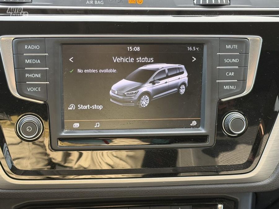 Volkswagen Touran 2016 in Vilnius, with an engine capacity of 1.40 L and mileage of 306 thousand km for 6700 €, photo 13 on AUTOMOTO.COM.LV