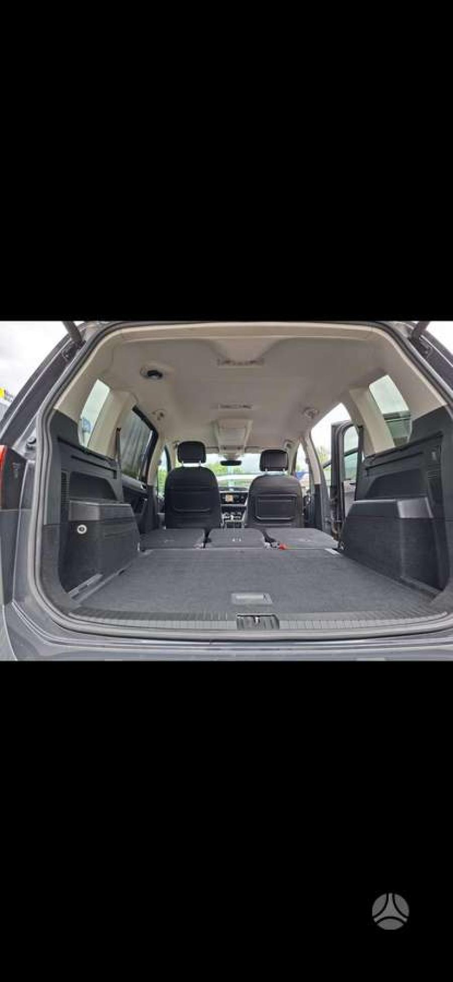 Volkswagen Touran 2019 Viļņa, ar dzinēja tilpumu 1.50 L un nobraukumu 209 tūkst. km par 11190 €, foto 22 vietnē AUTOMOTO.COM.LV