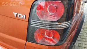 Orange Volkswagen Touran 2007 in Talsi, with an engine capacity of 2.00 L and mileage of 0 thousand km for 5440 €, photo 50 on AUTOMOTO.COM.LV