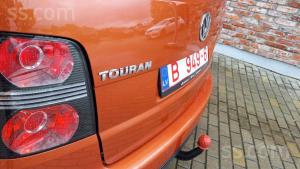 Orange Volkswagen Touran 2007 in Talsi, with an engine capacity of 2.00 L and mileage of 0 thousand km for 5440 €, photo 24 on AUTOMOTO.COM.LV