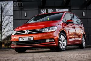 Orange Volkswagen Touran 2016 in Jelgava, with an engine capacity of 1.60 L and mileage of 0 thousand km for 8800 €, photo 5 on AUTOMOTO.COM.LV